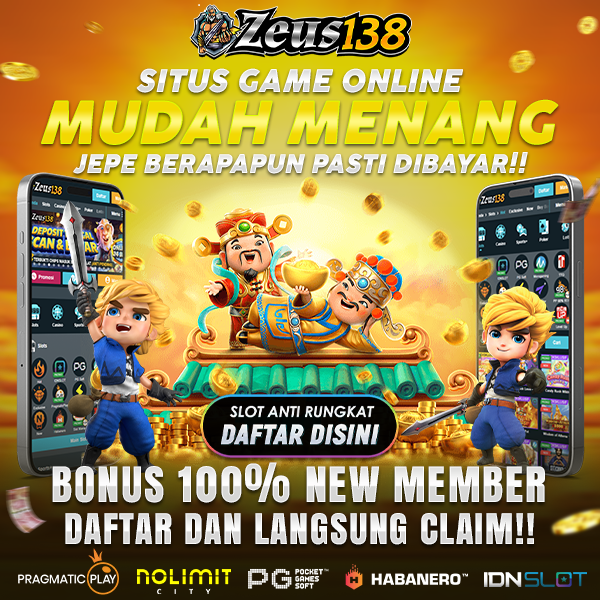 Zeus138: Situs Judi Slot dengan Slot777 Terbaik